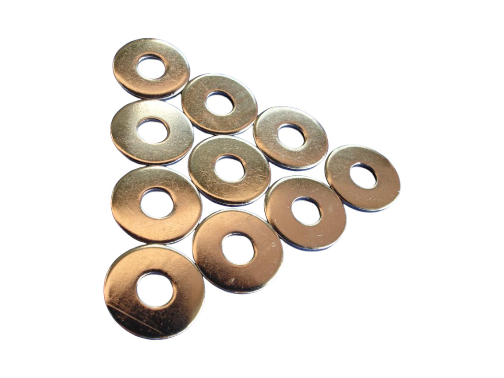 U-Scheibe M10 groß 30mm Edelstahl vergoldet | M10 | Gold Schrauben ...