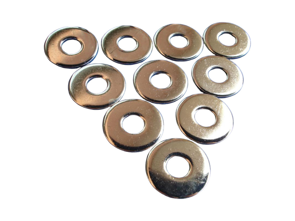 U-Scheibe M8 groß 24mm Edelstahl vergoldet | M8 | Gold Schrauben ...